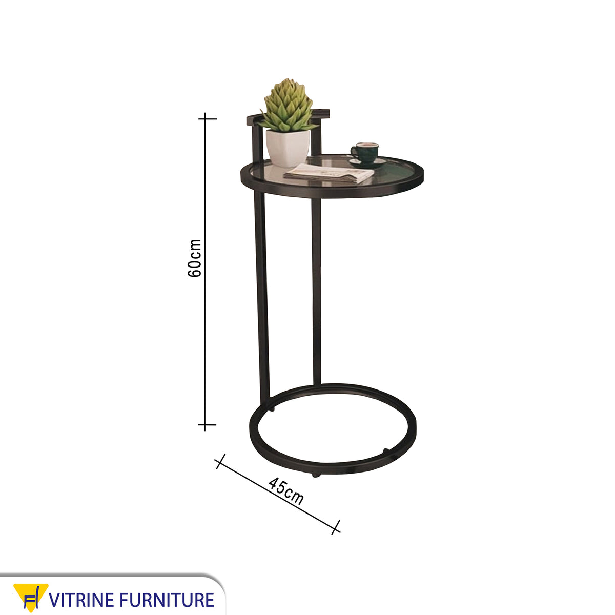 Circular side table - Vitrine Furniture