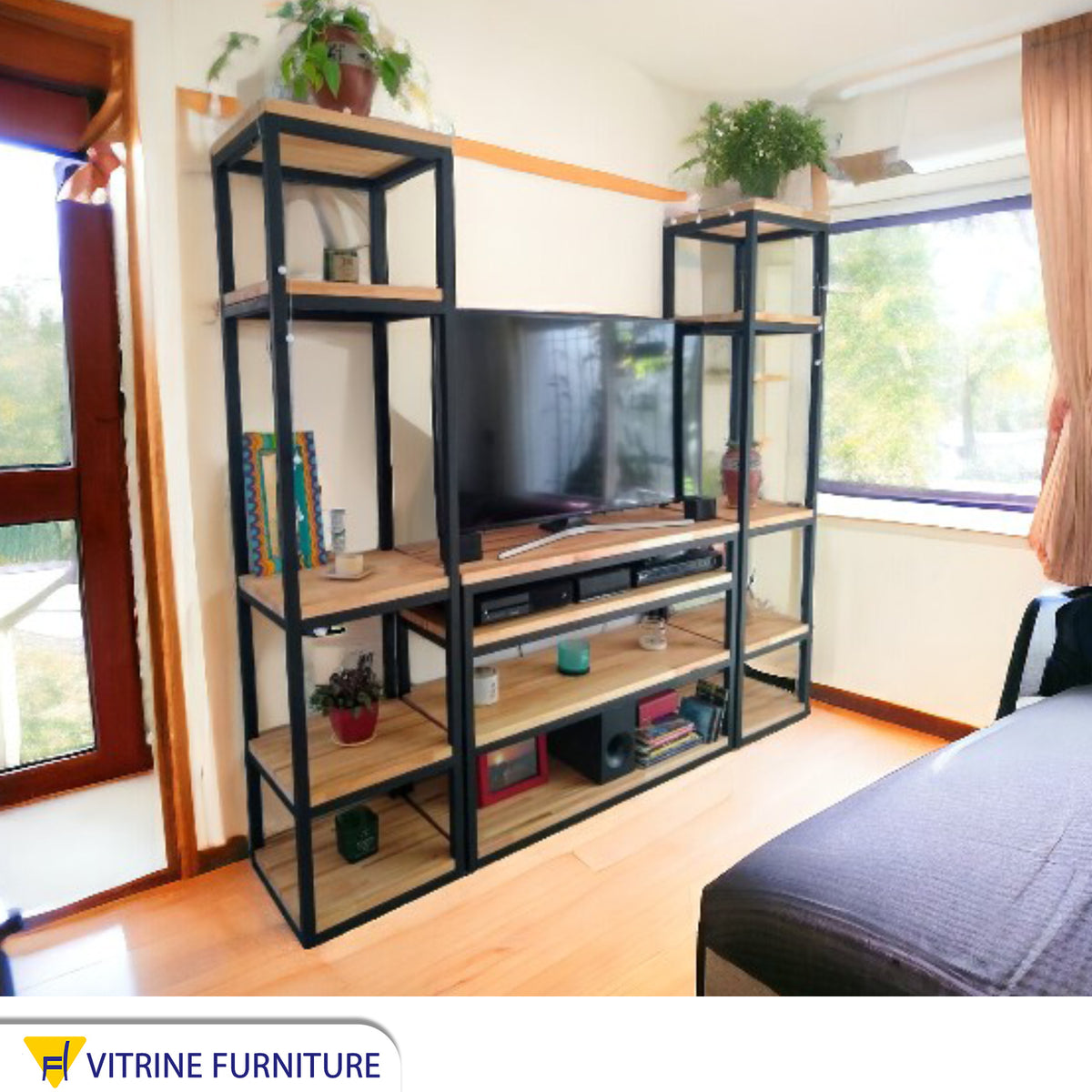 Metal TV cabinet - Vitrine Furniture