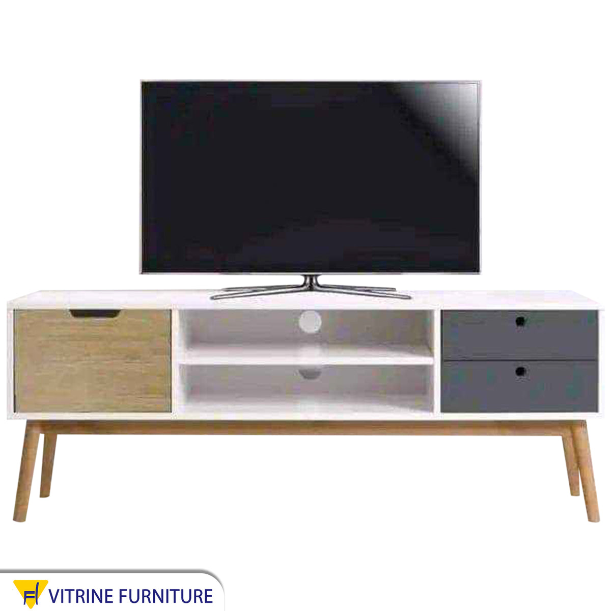 Three color TV unit - Vitrine Furniture