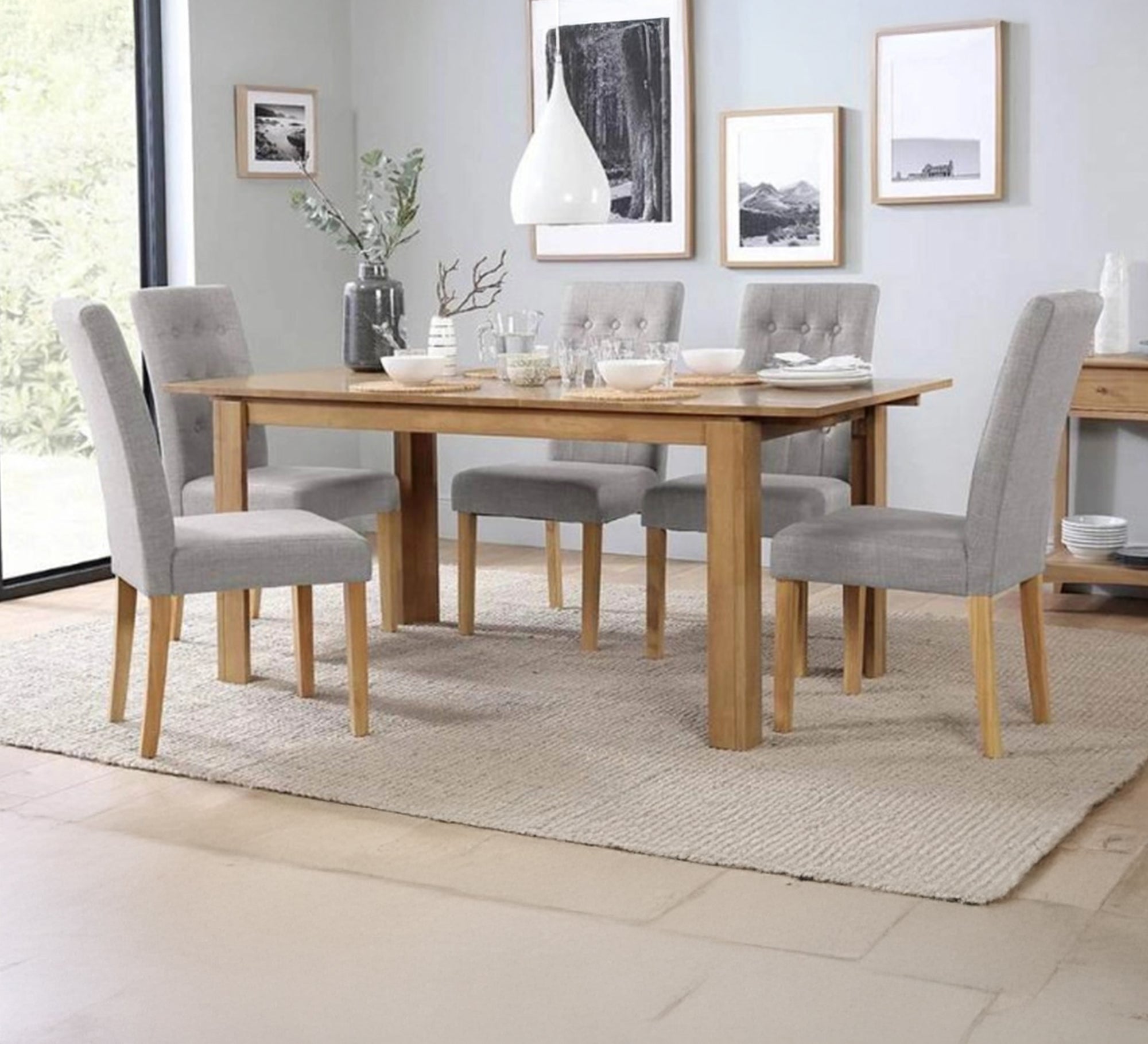 A comfortable and elegant dining set – Vitrine Furniture