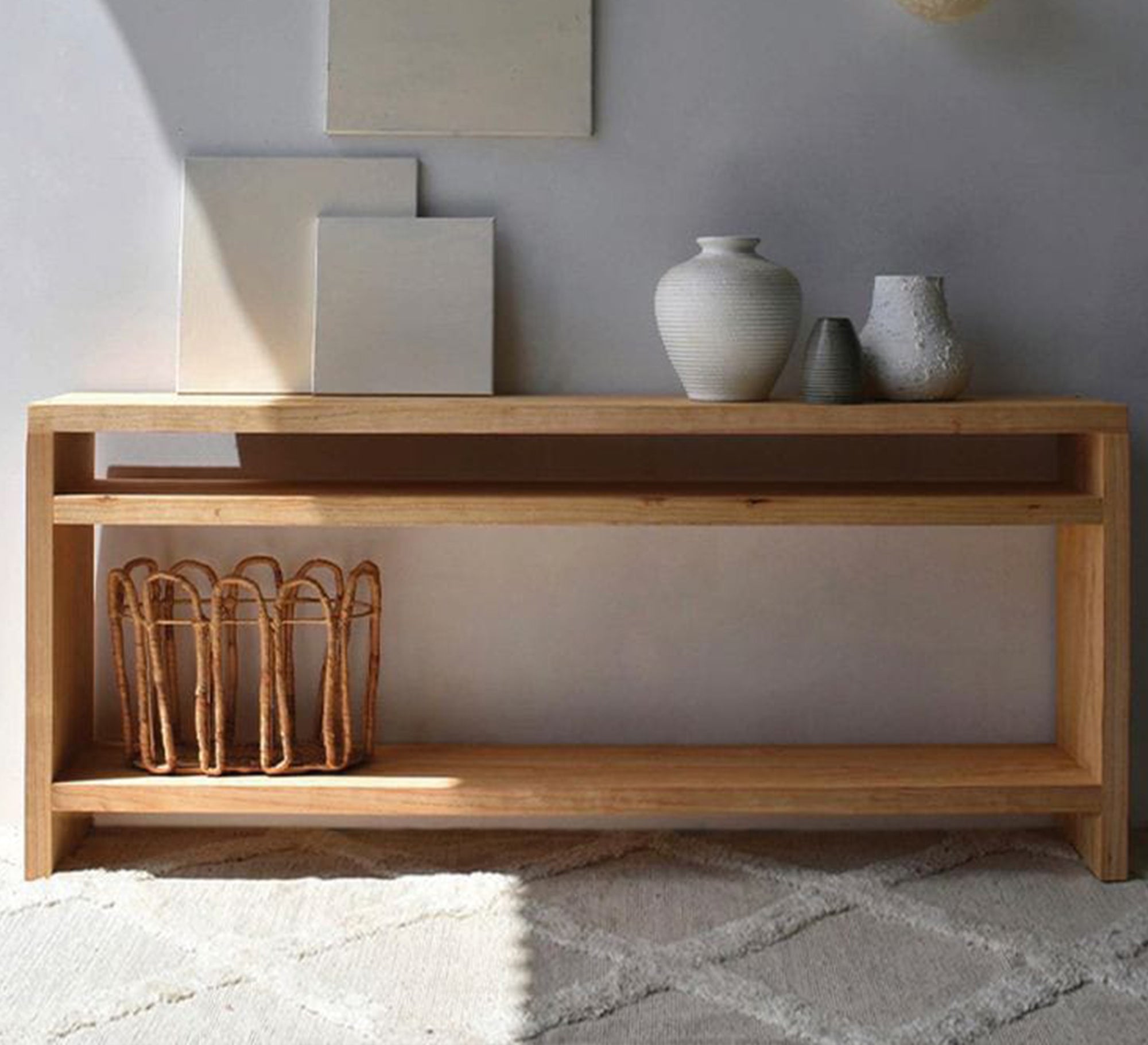 Console with three shelves – Vitrine Furniture