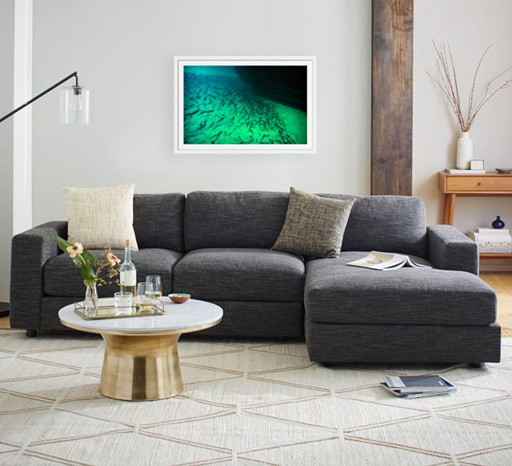 Modern corner design for upscale homes – Vitrine Furniture