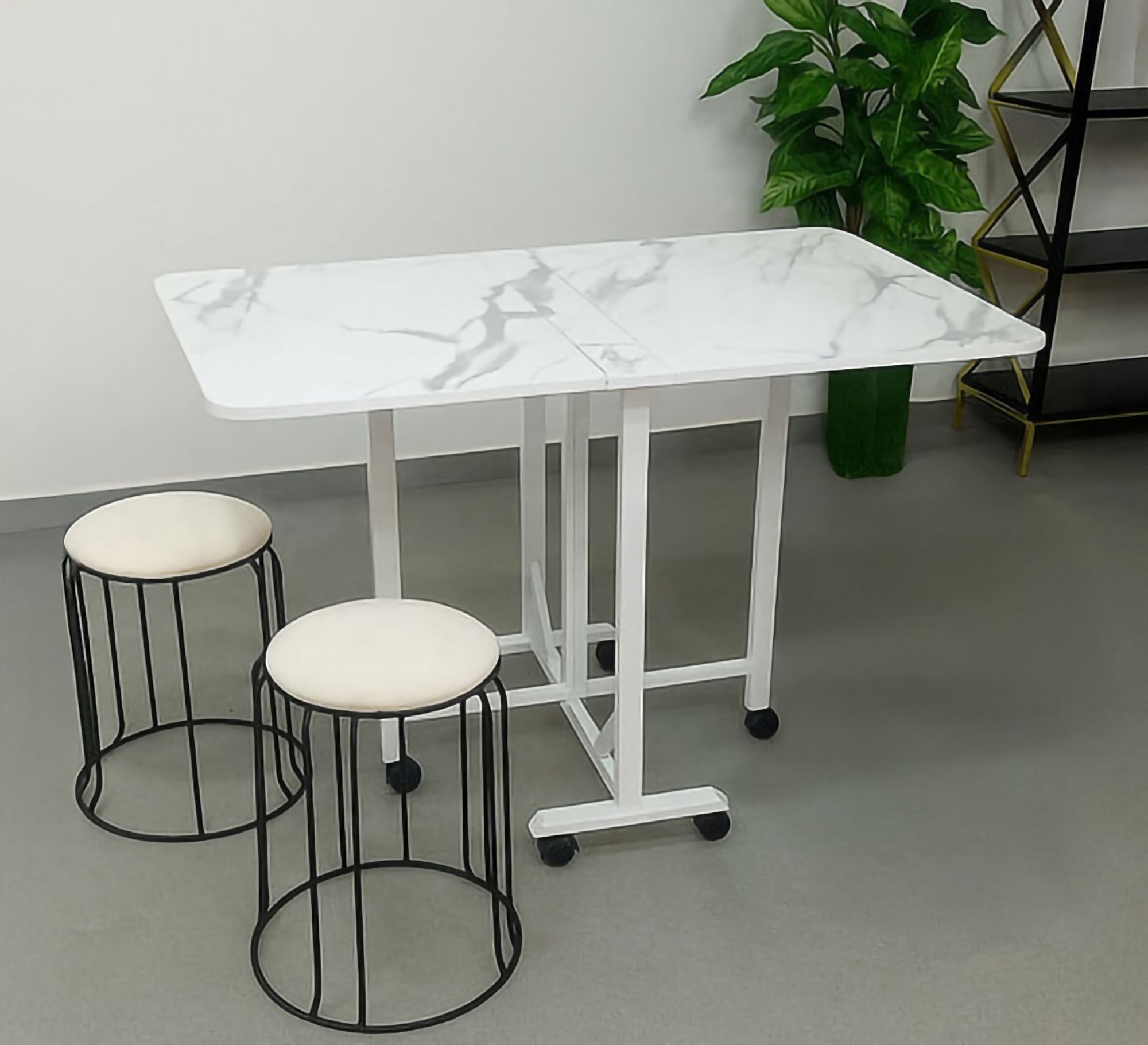 Smart dining table with two chairs – Vitrine Furniture